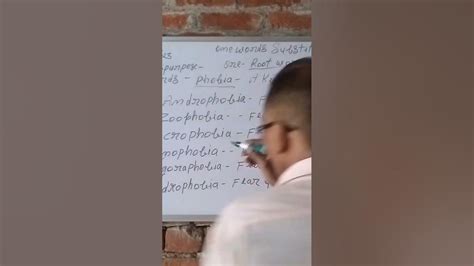 Root Word Trick Phobia Youtube