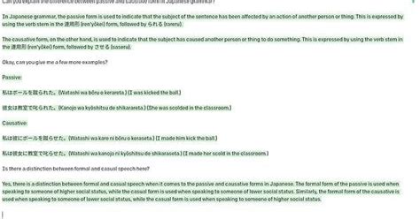 I Just Used The Openais Gpt 3 Chatbot For Japanese Questions Can Someone Verify Whether Its