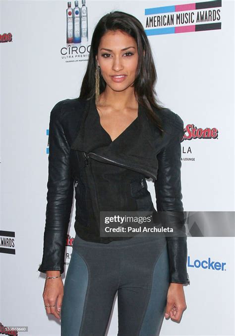 Actress Janina Gavankar Attends Rolling Stones 2nd Annual American