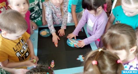 Коллективная работа по аппликации в средней группе «Космическое пространство Фотоотчет 4 фото