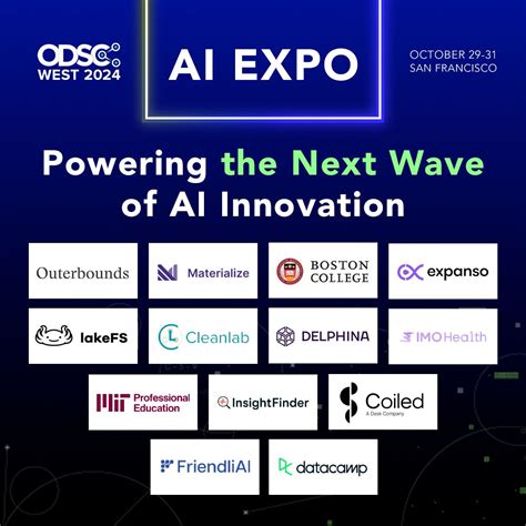 open data science conference odsc on linkedin 🚀 experience ai in action at odsc west s ai