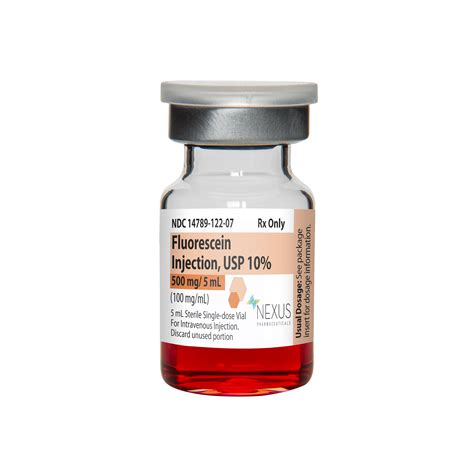Fluorescein Injection Usp Nexus Pharmaceuticals