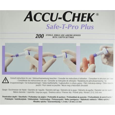 Accu Chek Safe T Pro Plus Steril Jetable