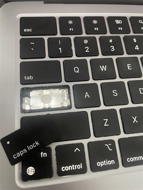 The Caps Lock Key Just Fell Off Any Tip On How To Fix It R Macbook