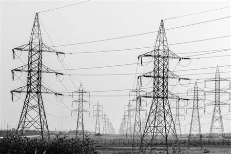 Premium Photo Electrical Grid Electrical Wires Electricity Photo