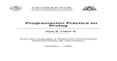 Pdf Programación Práctica En Prolog Unipamplona · 2019 9 3