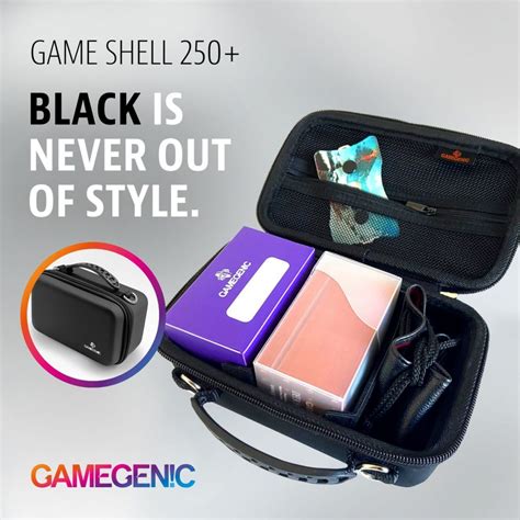 Gamegenic Game Shell 250 Black Morobo Games