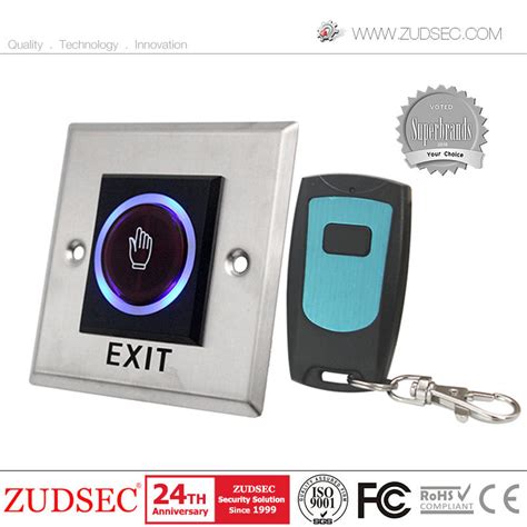 Infrared Sensor No Touch Door Release Exit Button No Touch Exit Button And Touchless Exit Button