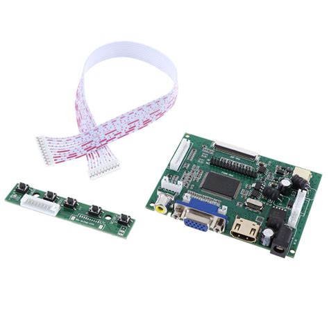 🔥[mimar] Hdmi Vga 2av Lvds Lcd Display Controller Board Pi Kit For Lcd