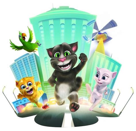 Pin On Talking Tom And Friends Birthday Party Printables Friend