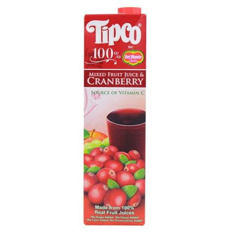 Tipco Mixed Fruit Juice Cranberry 1 Liter Lazada Ph Tipco Mixed Fruit Juice Cranberry 1 Liter Lazada Ph
