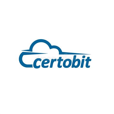 Cloud Speed For Internet Logo Stock Vector Illustration Of Minimalist