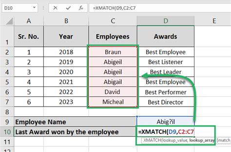 How To Use The Xmatch Function In Excel Step By Step 2023