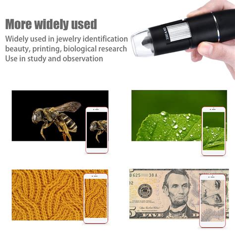 1000x Wifi Usb Microscope Digital Microscope 8 Led Vicedeal