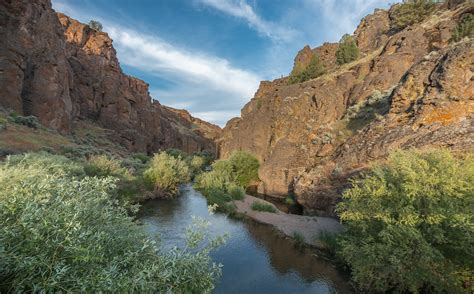 North Fork Owyhee Wild And Scenic River Sunset View Of The N Flickr