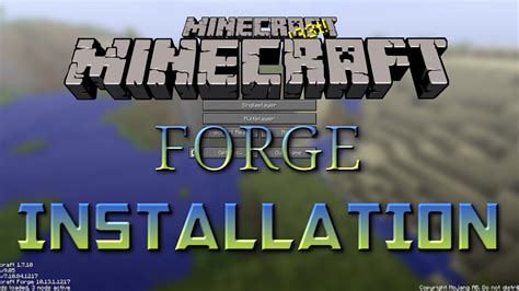 MINECRAFT FORGE Installations TUTORIAL Versionen X X Und X GER Full HD YouTube