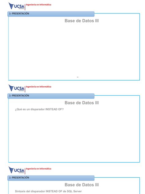 Clase 10 Trigger Por Instead Of Pdf