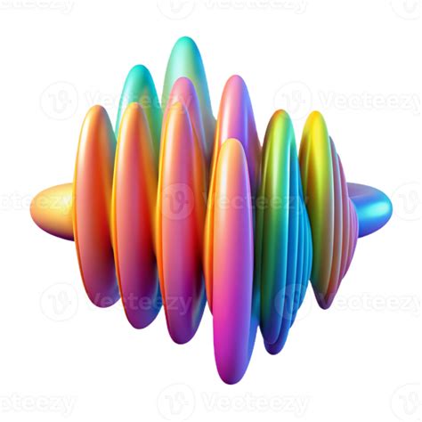 Serene Rustic An Abstract Representation Of Sound Waves Using Vibrant Colors And Dynamic Lines