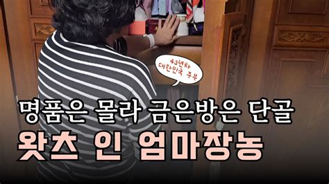 왓츠 인 엄마장농 맥시멀리스트 엄마는 장농 속에 무엇을 숨겨뒀을까 Youtube