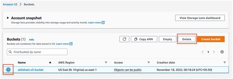 how to delete aws s3 bucket skillshats