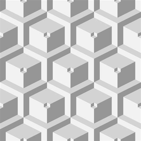 Isometric Cube Pattern Pictures