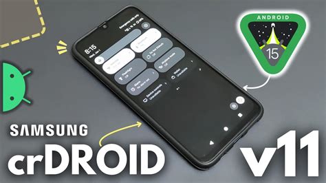 Crdroid V11 Android 15 Rom Install On Samsung Or Any Android Phone Youtube