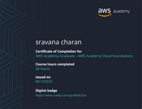 Aws Cloudcomputing Awscertified Awsacademy Cloudfoundations