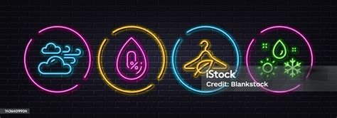 슬로우 패션 윈디 날씨 및 알코올 최소 라인 아이콘 없음 웹 응용 프로그램의 경우 벡터 인쇄 0에 대한 스톡 벡터 아트 및 기타