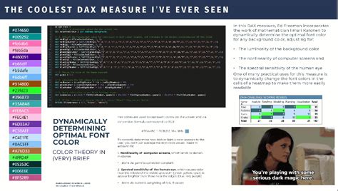 Brian Julius On Linkedin Powerbi Daxmagic Conditionalformatting Linkedinhardmode