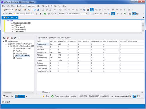 sql query profiler sql server query optimization tool