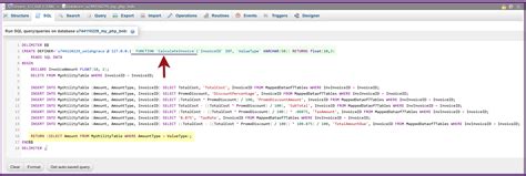 Please Note That The Mappeddataof7tables Is A Sql View