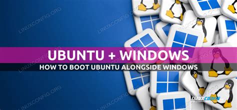 How To Install Ubuntu Alongside Windows Dual Boot Linux Tutorials Learn Linux Configuration