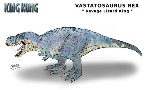 V Rex Vastatosaurus By Chadartist99 On Deviantart