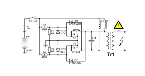 make induction heater easily electronics projects hub
