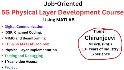 M Nagendra On Linkedin 5g Physical Layer Development Using Matlab