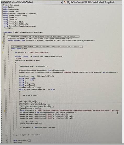 How To Parse Ssis Dtsx File To Get The Content Of Ssis Sharelearnjoy