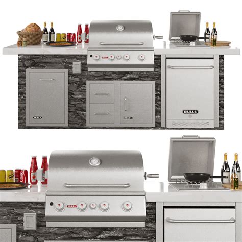 Bull Bbq 3d Model Cgtrader