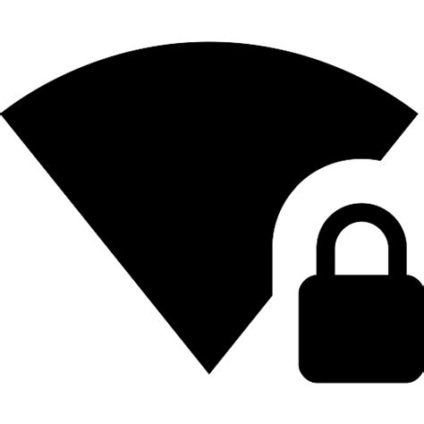 Wifi Lock Icon Svg Png Free Download 2