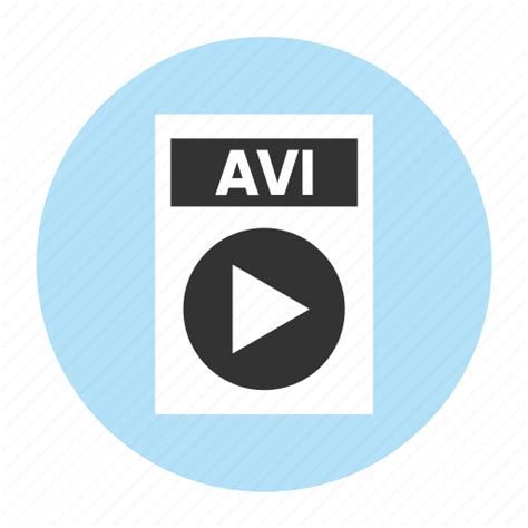 Avi Document Extension File Filetype Format Type Icon Download