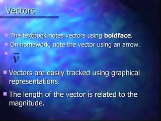 2 1 Intro To Vectors PPT