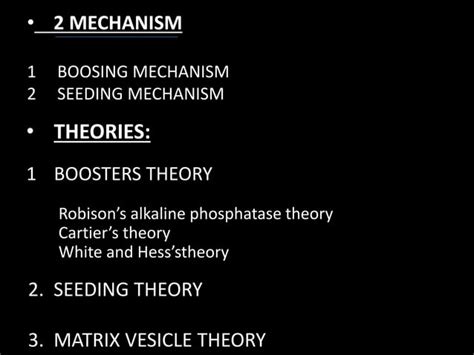Theories Of Mineralization Final Powerpoint Ppt Bone And Joint Conditions Diseases And