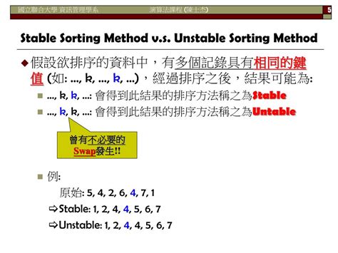 Ppt Course 3 排序 Sort Powerpoint Presentation Free Download Id4219571