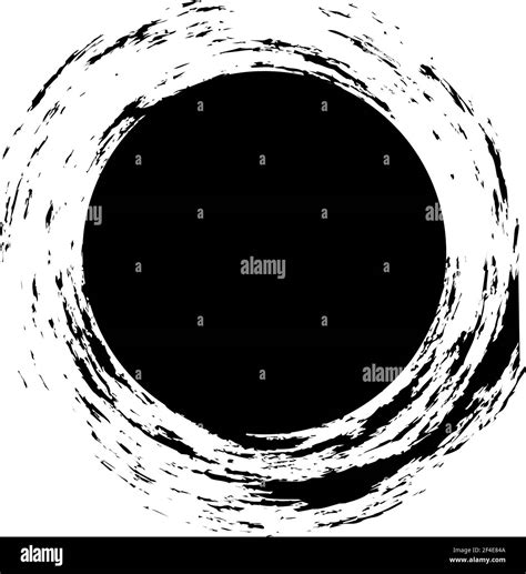 Grungy Circle Blob Blotch Vector Stock Vector Illustration Clip Art Graphics Stock Vector