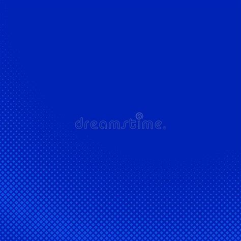 Blue Abstract Halftone Square Pattern Background Vector Design Stock