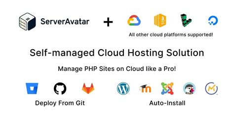 integrate with git platforms and deploy repositories on cloud in