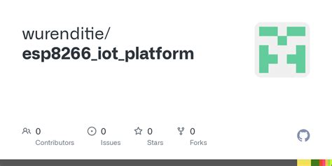 GitHub Wurenditie Esp Iot Platform