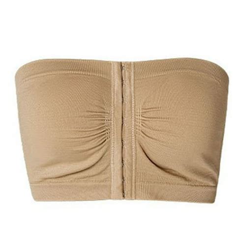 Front Closure Strapless Bra