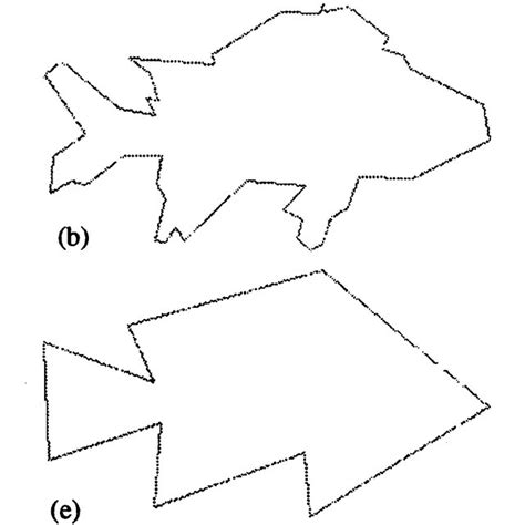 A Few Stages Of The Proposed Discrete Curve Evolution Contour Shown In