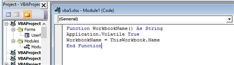 How To Get A List Of User Defined Functions In Excel Vba Geeksforgeeks