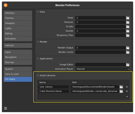 Asset Browser Blender Developer Documentation